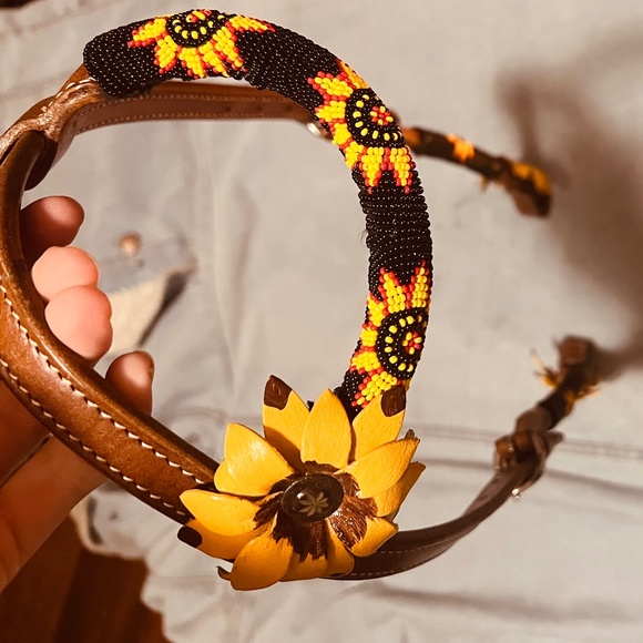 Other | Sunflower Tack Bundle Headstall Breast Collar Saddle Pad | Poshmark